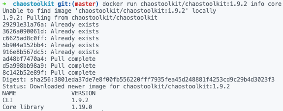 Docker image tagged `1.9.1` actually has `chaostoolkit==1.9.0` · Issue #230 · chaostoolkit ...