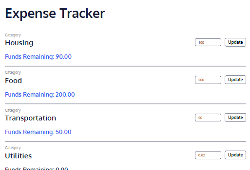 GitHub - SimonaPiz/ExpenseTracker: A budgeting and expense tracking app. Use Redux Toolkit.