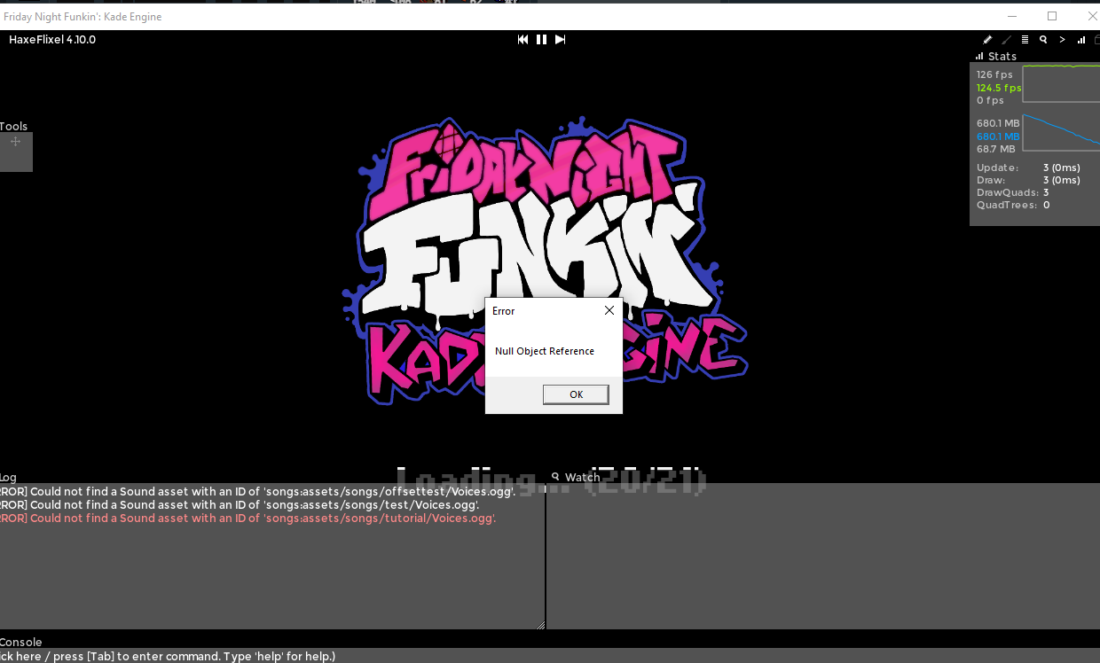 Bug Report: Null object reference · Issue #2346 · KadeArchive/Kade-Engine · GitHub