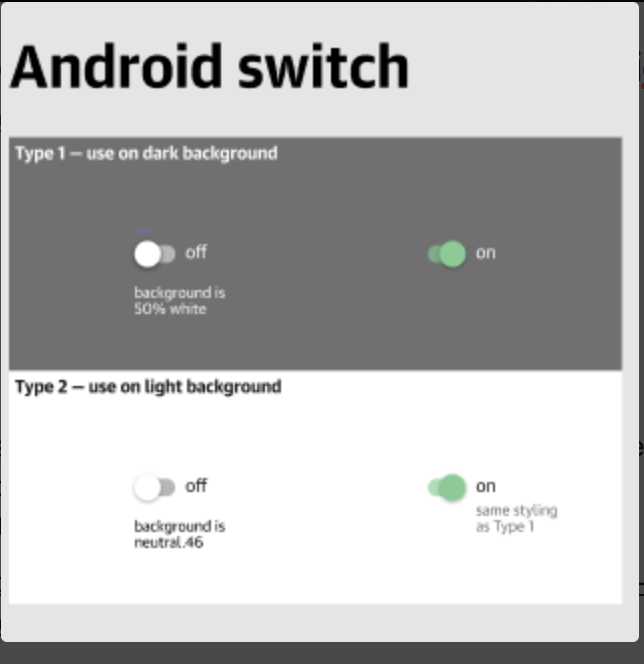 introduce device specific toggle switch (Android/ios) · Issue #4490 · guardian/dotcom-rendering ...