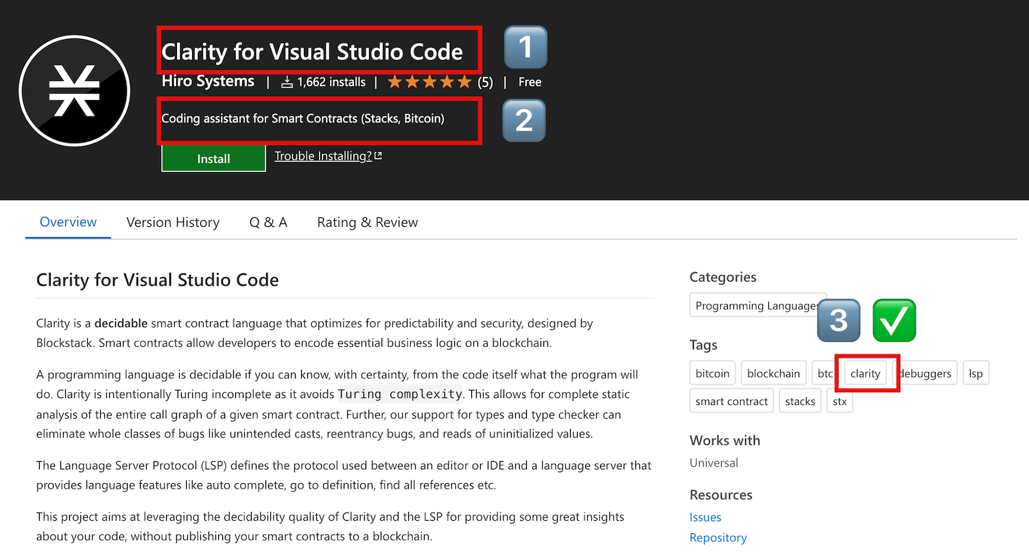 Improve vscode extension ranking in search · Issue #21 · hirosystems ...