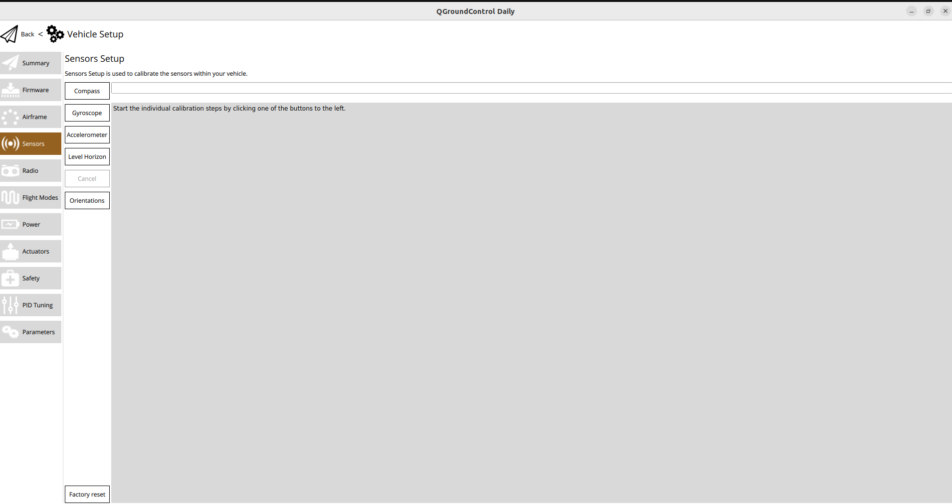 No airspeed sensor calibration for fixed wing · Issue #10775 · mavlink/qgroundcontrol · GitHub