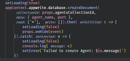 401: Permission error on document creation · Issue #983 · appwrite ...