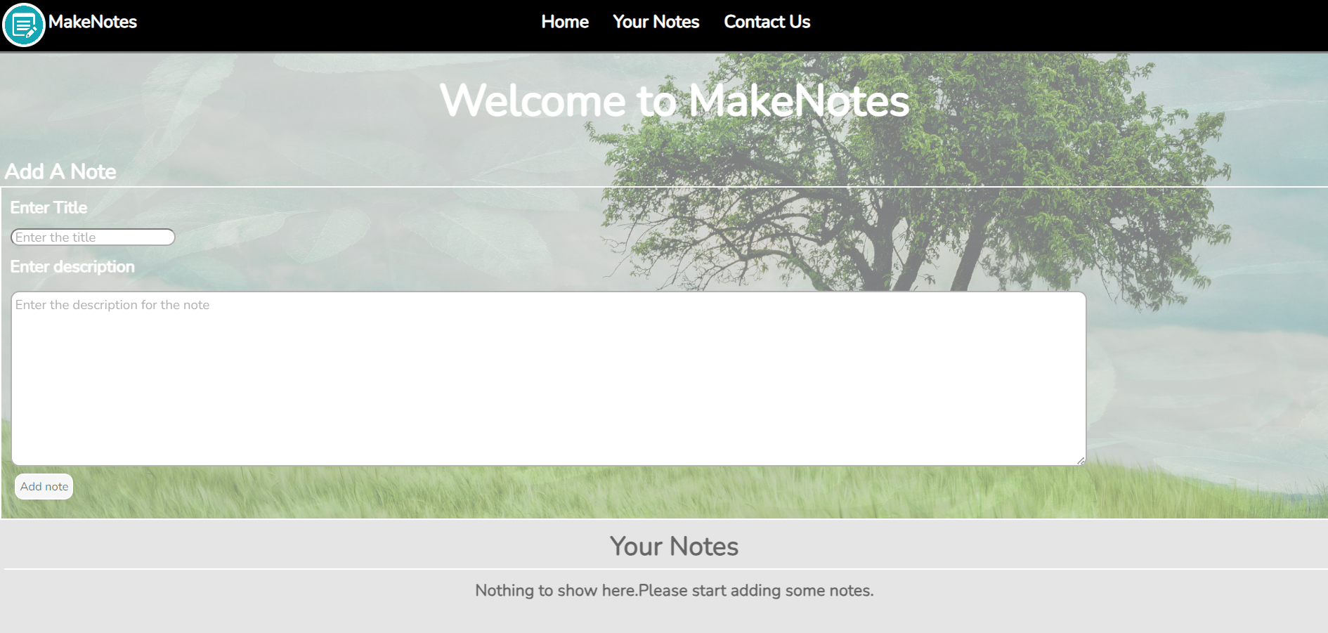 GitHub - aditya-1404/MakeNote