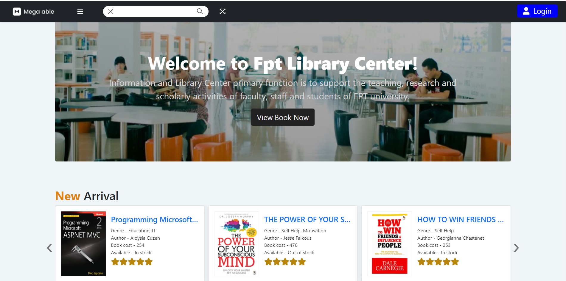 GitHub - Tungnguyen0504/ELibrary-Management-System