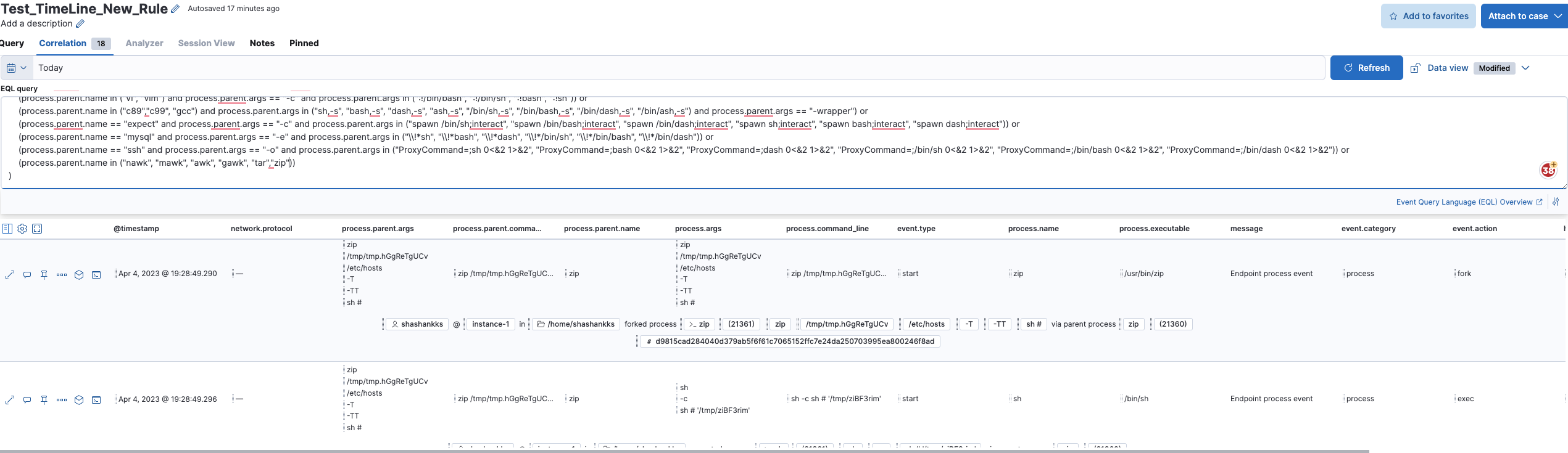 [Rule Tuning] Evaluate GTFOArgs for shell evasion · Issue #2686 · elastic/detection-rules · GitHub