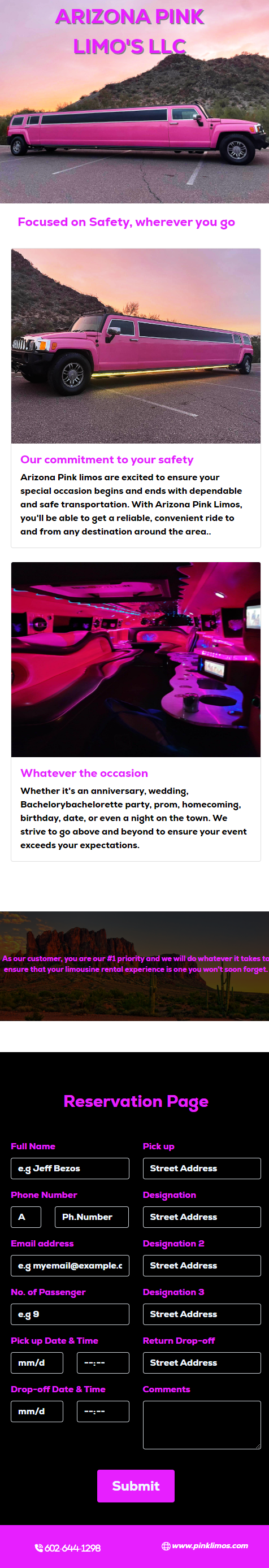 GitHub - HassanImtiaz3/Arizona-Pink-Limo-s: Client Static Page Project.