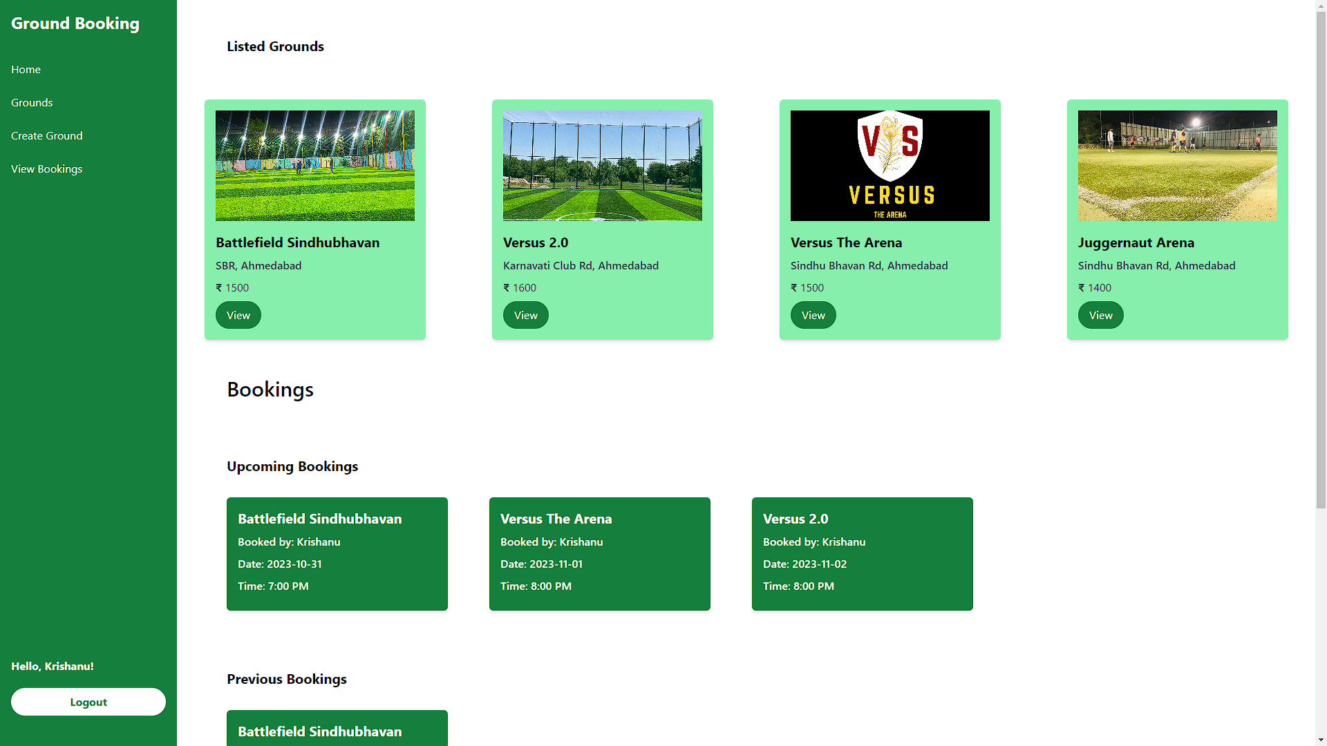 GitHub - krisgoswami/ground-booking-app: A ground booking app using the ...