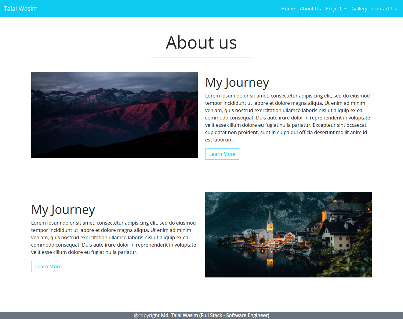 GitHub - mdtalalwasim/Template-Website-v1.0: Fully responsive and Mobile friendly, Multiple ...