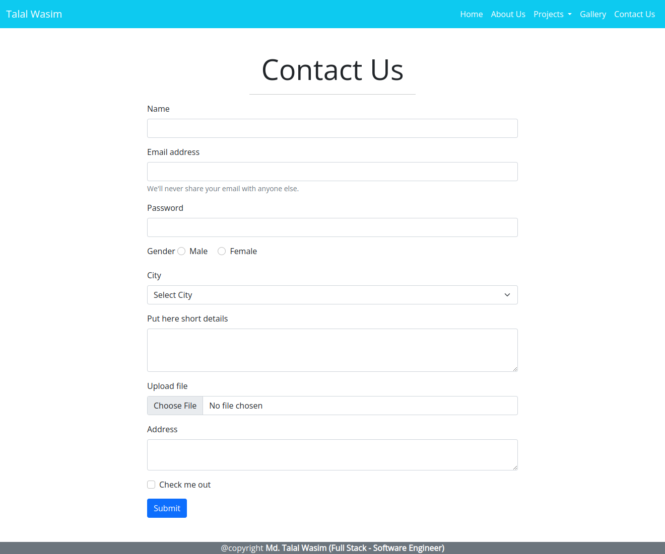 GitHub - mdtalalwasim/Template-Website-v1.0: Fully responsive and Mobile friendly, Multiple ...