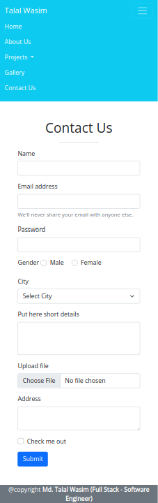 GitHub - mdtalalwasim/Template-Website-v1.0: Fully responsive and ...