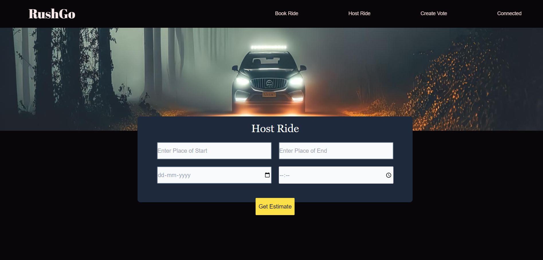 Github Mecskyverse Peer To Peer Ridesharing