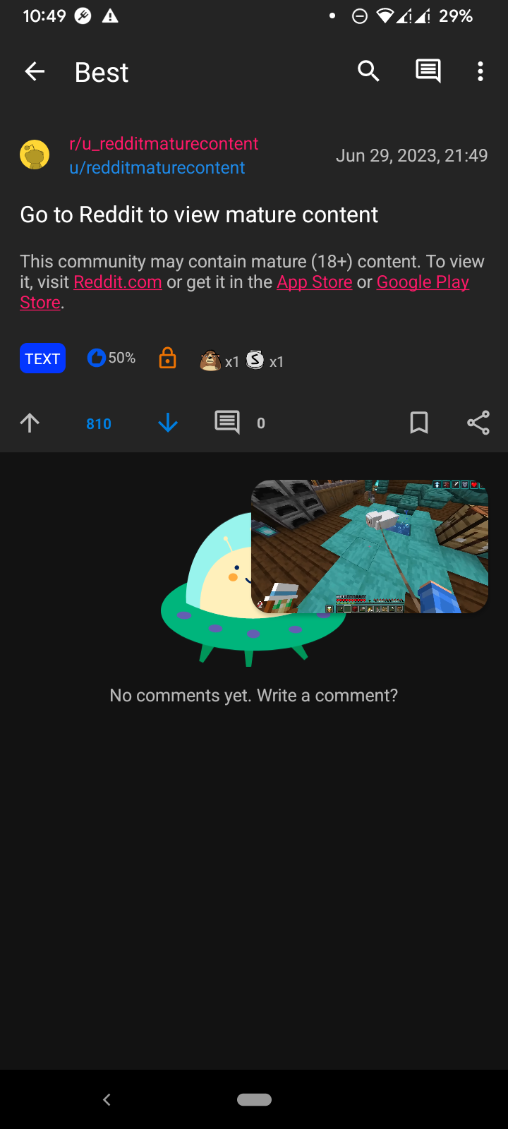 Nsfw Posts Not Displaying Properly · Issue 1520 · Docile Alligator Infinity For Reddit · Github