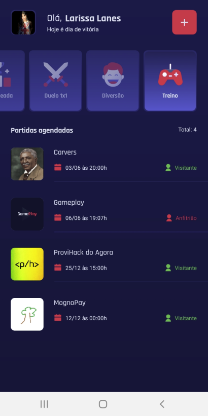 GitHub - LarissaLanes/Gameplay: App em React-native