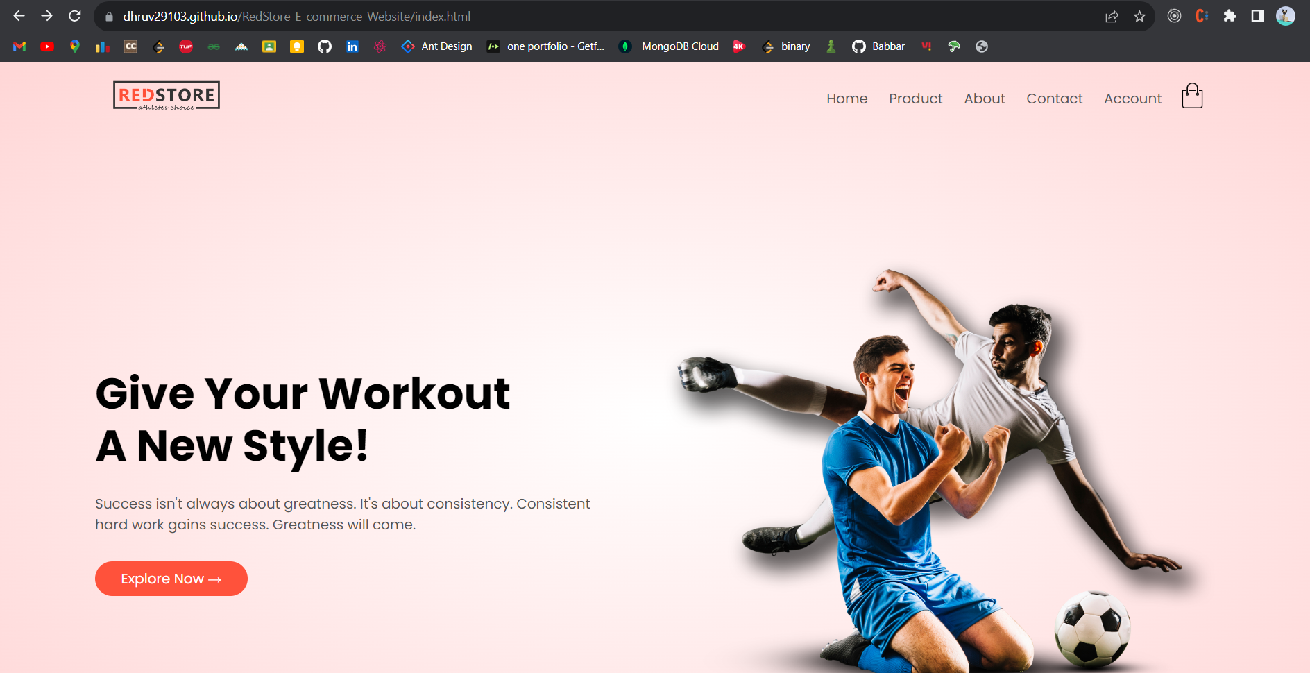 GitHub - Dhruv29103/RedStore-E-commerce-Website: This website contains plain html and css. I've ...