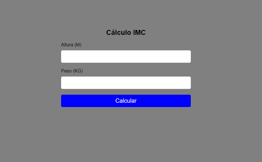 GitHub - RodrigoCalz/Calculadora-IMC