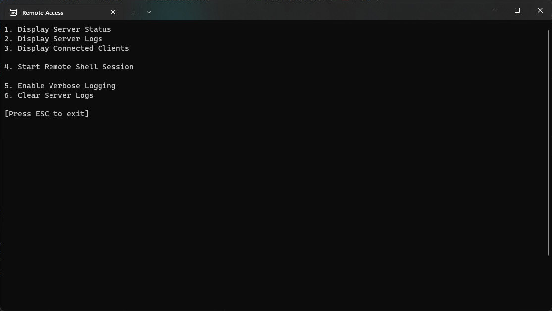 GitHub - Mostafa-ElBasiouny/Remote-Access