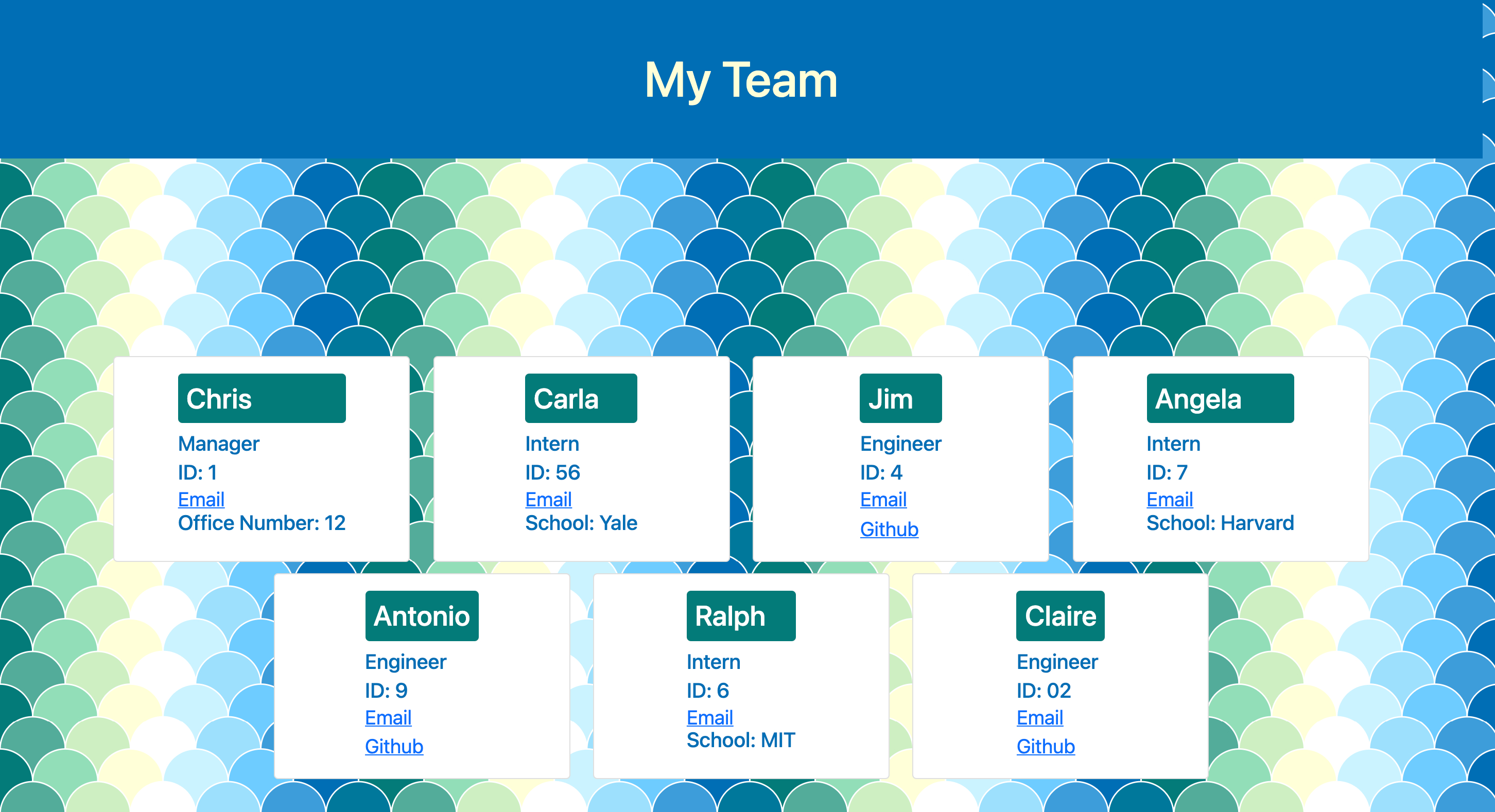 GitHub - AshtonBrugh/team-profile-generator