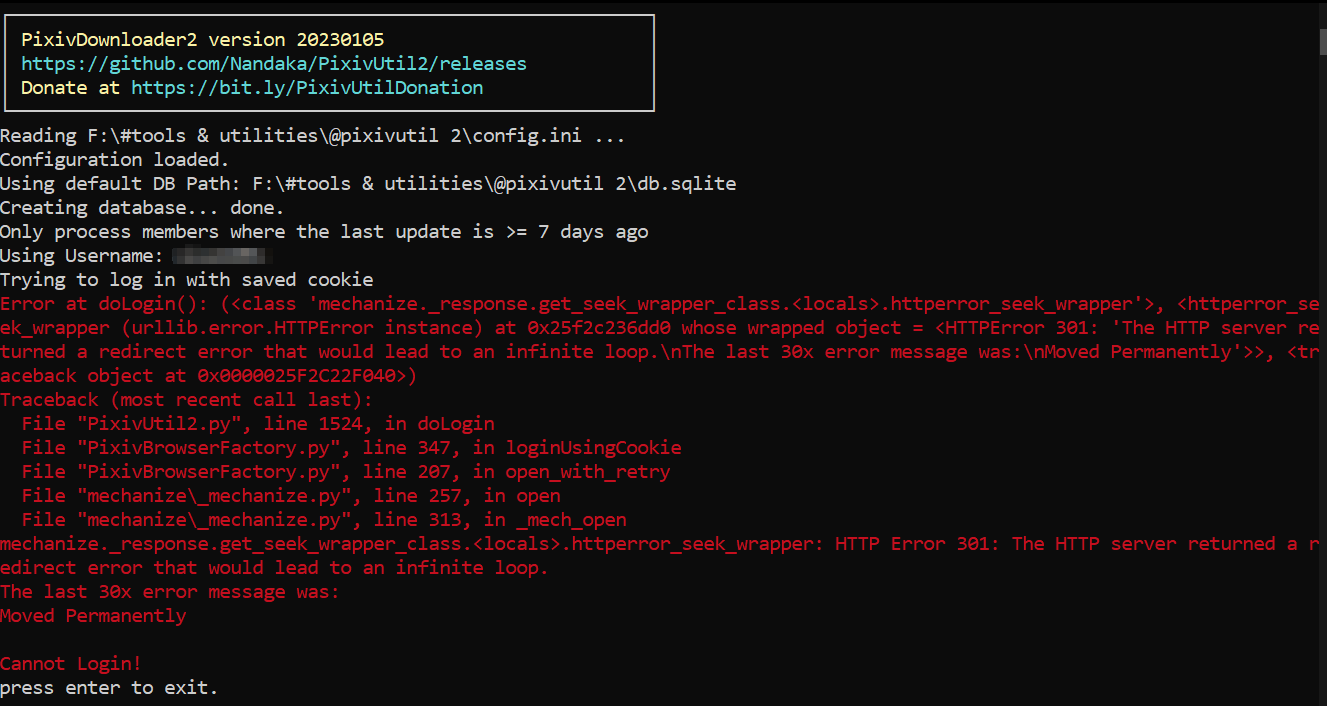 Login Issue May Not Be Related To Useragent · Issue 1302 · Nandakapixivutil2 · Github