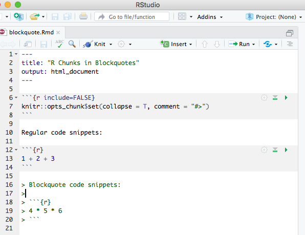 Run controls not displayed for code snippets inside blockquotes · Issue ...