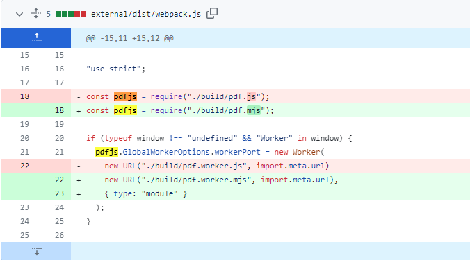 404 error. Has the URL changed? //mozilla.github.io/pdf.js/build/pdf.worker.js · Issue #17092 ...