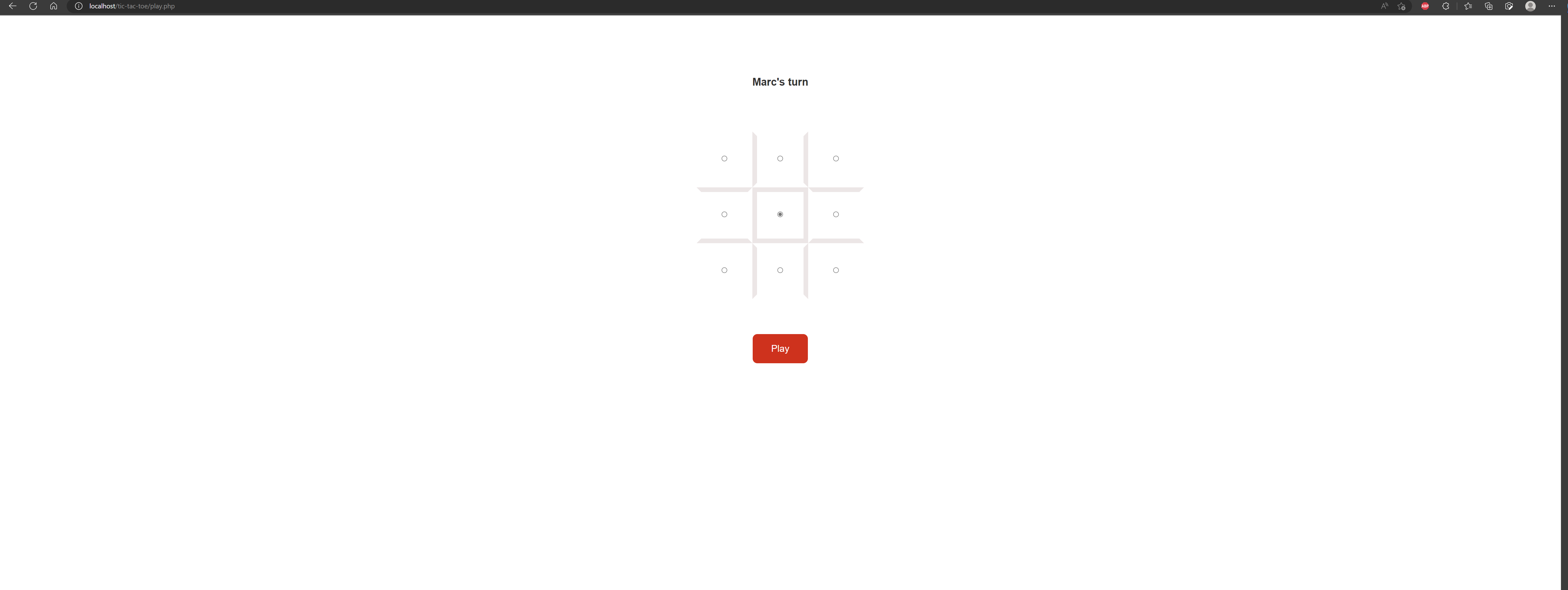 GitHub - Marc1401/TIC-TAC-TOE-PHP