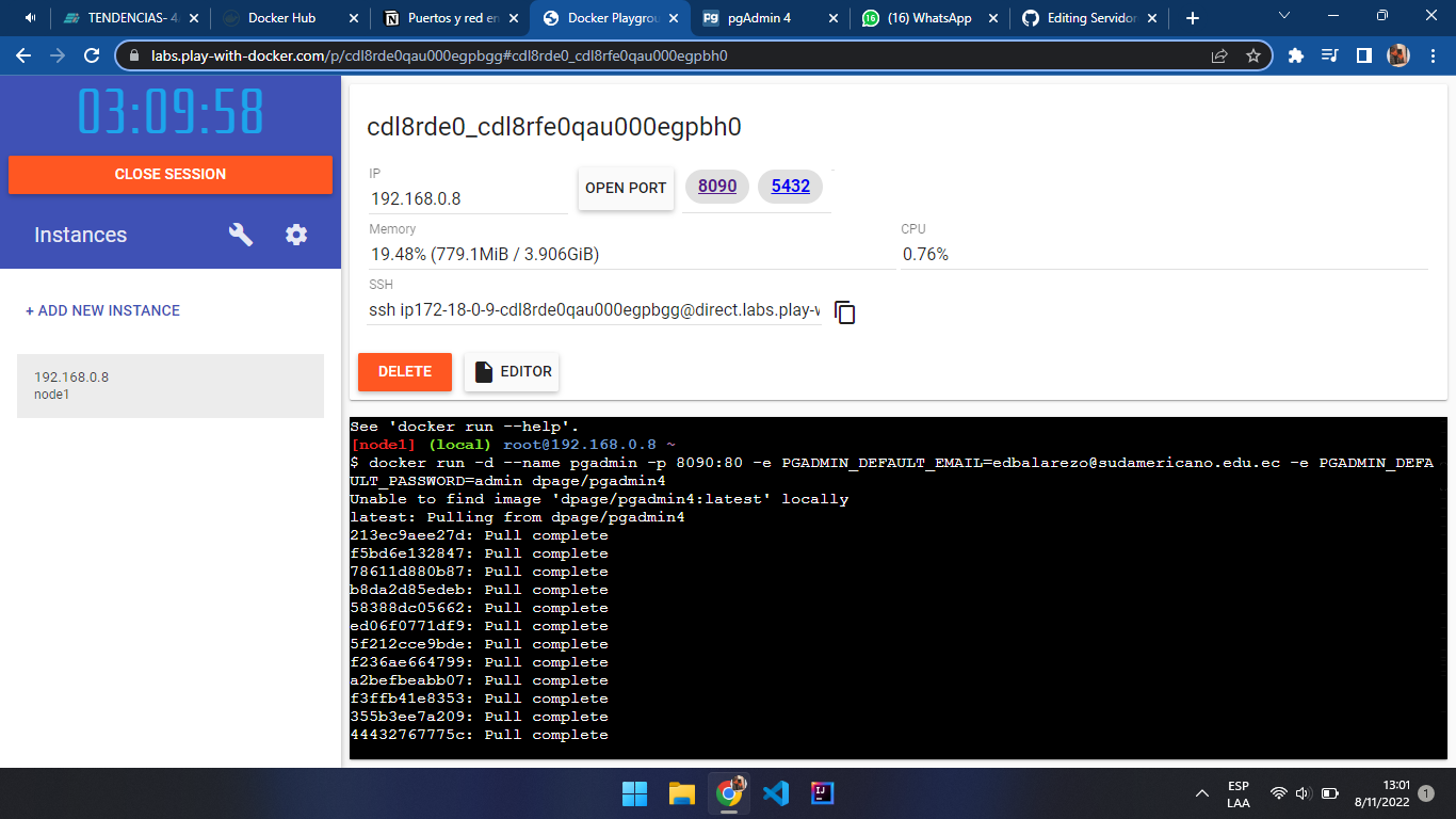 GitHub - edbalarezo/Servidores: Servidor postgresql y pgamin