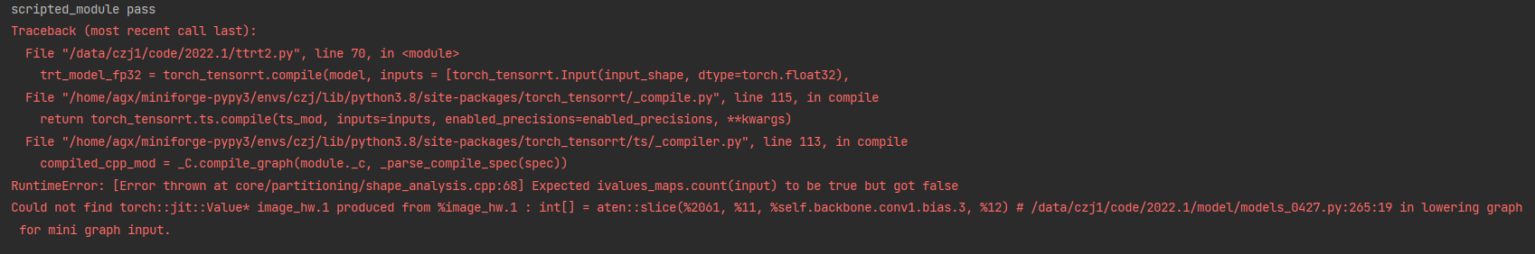 🐛 [Bug] in lowering graph for mini graph input. · Issue #1768 · pytorch/TensorRT · GitHub