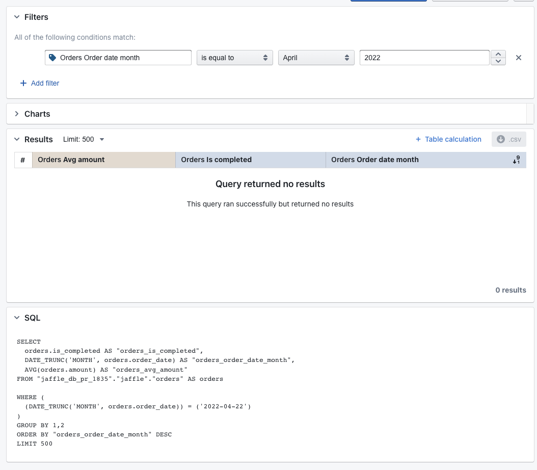 Adding date filters from table uses wrong values · Issue #1867 · lightdash/lightdash · GitHub