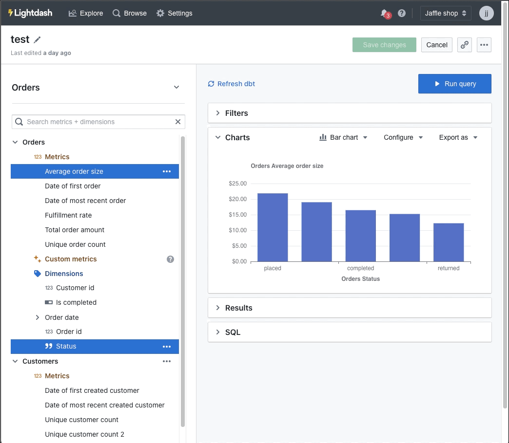 Error editing saved chart name · Issue #2519 · lightdash/lightdash · GitHub