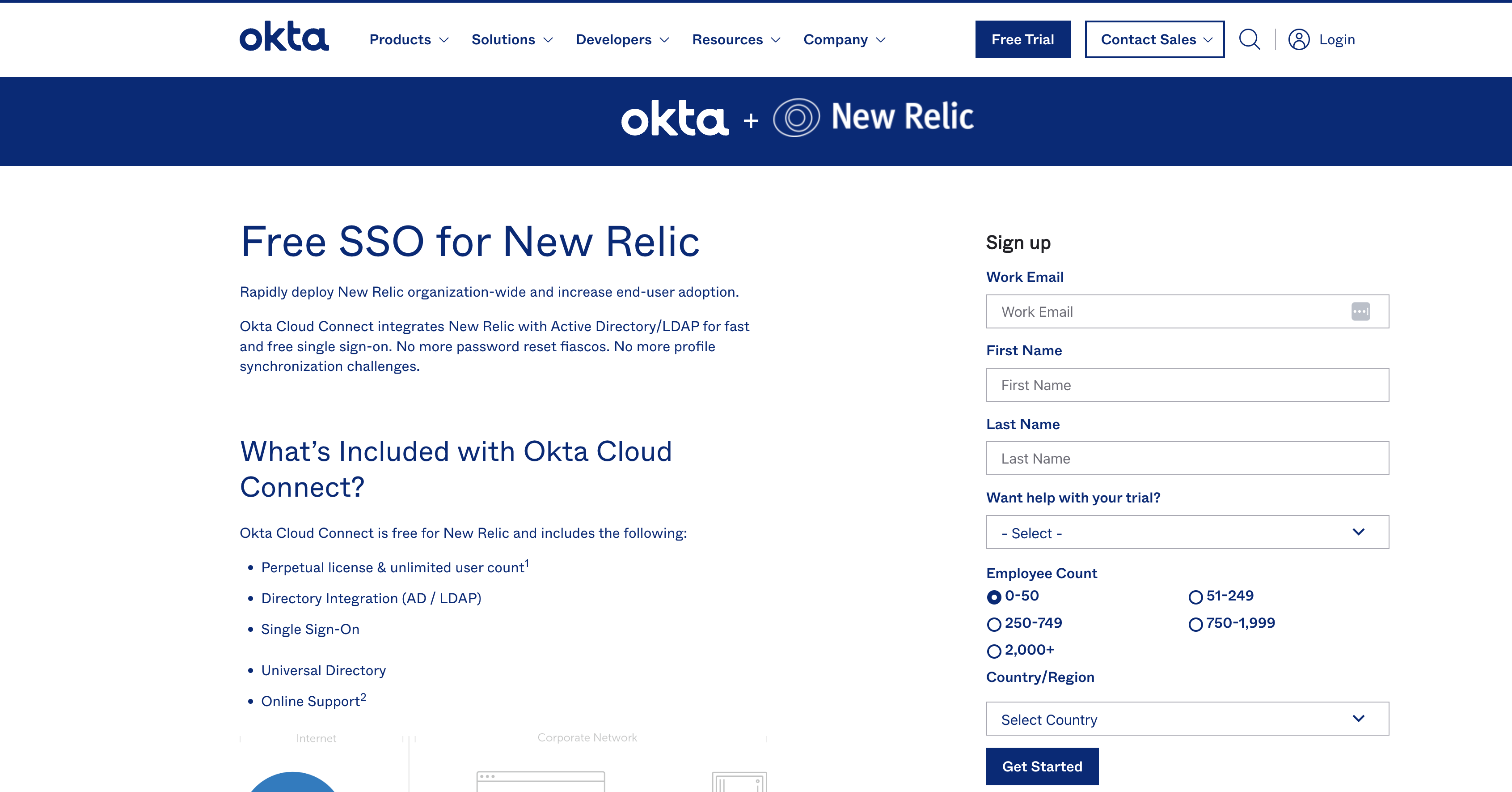Broken Link - Okta link takes you to a sign up page · Issue #10153 · newrelic/docs-website · GitHub