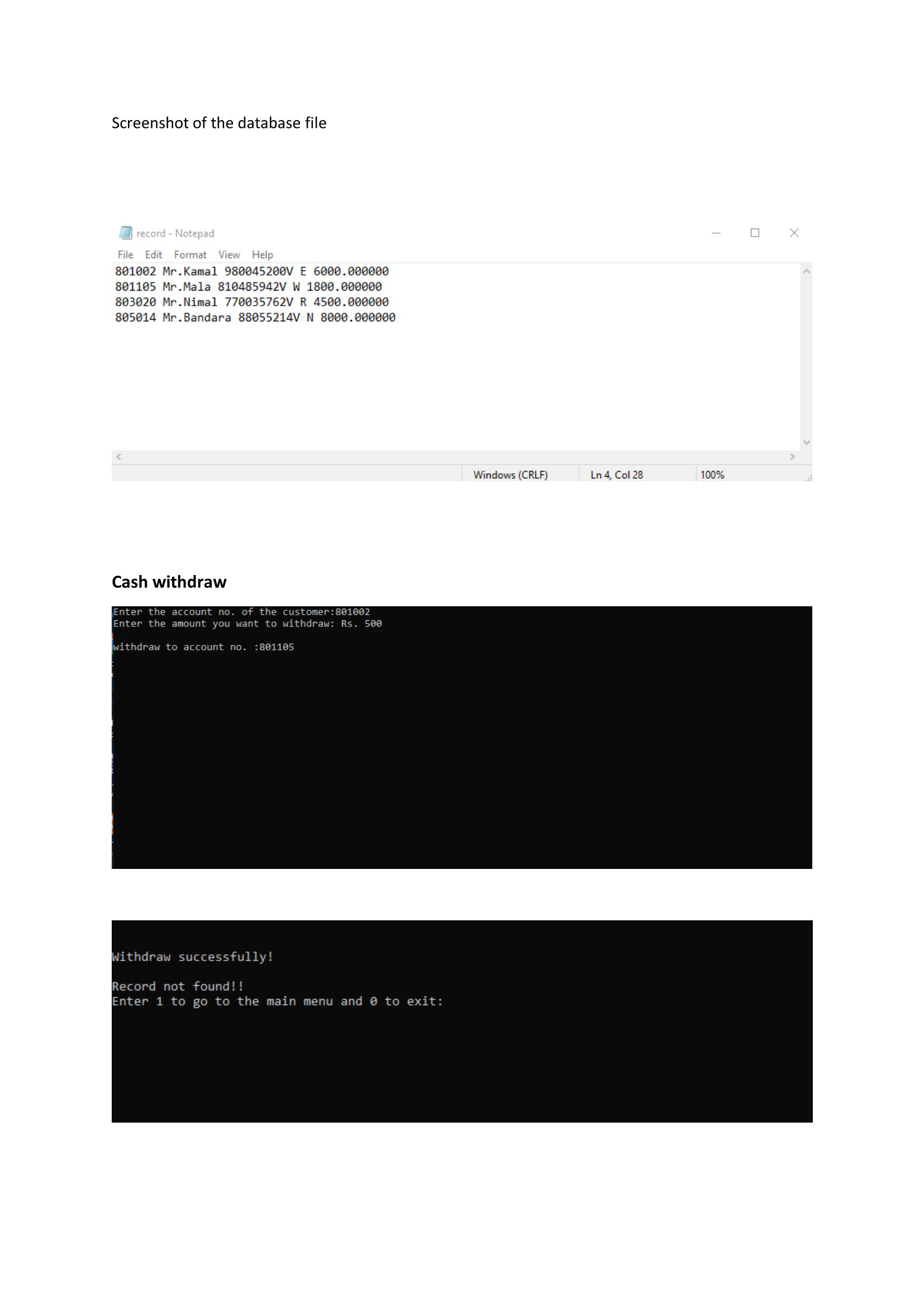 Github Sachithshilshanc Programing Bank System C Programing Projects