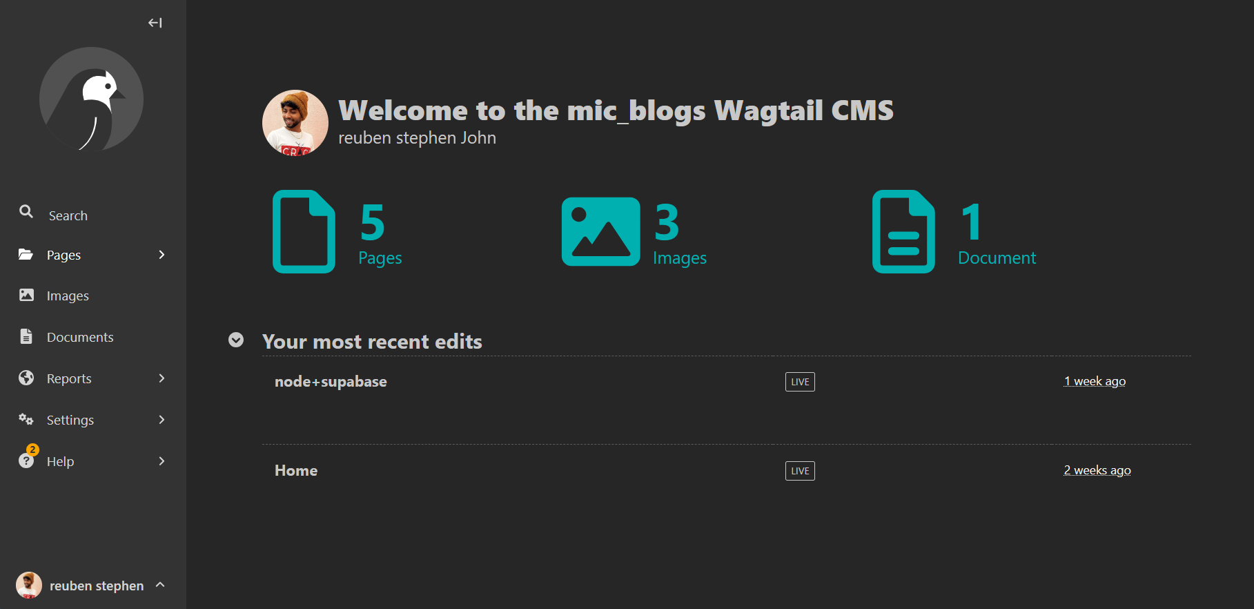 GitHub - micvitc/Blog-Website