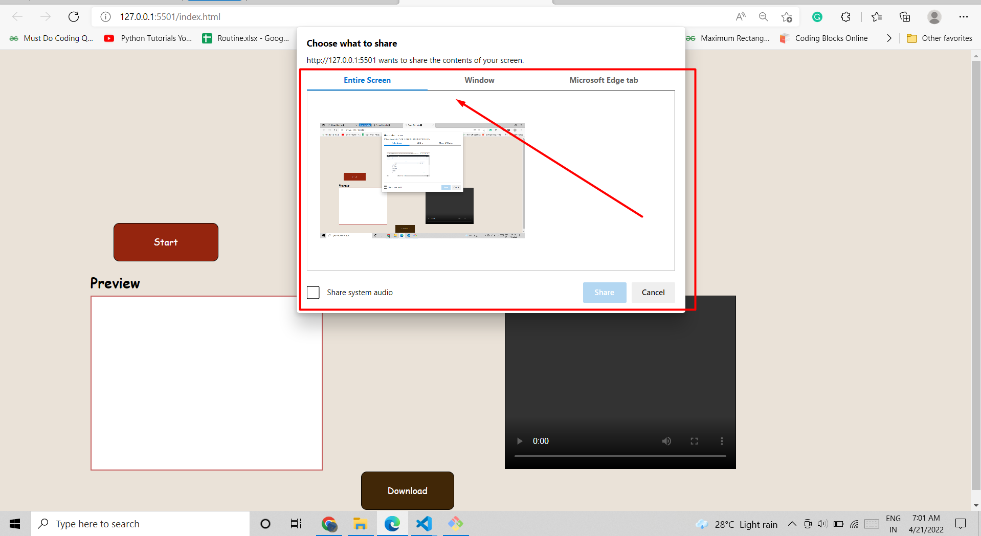 Screen recorder application · Issue #293 · pranjay-poddar/Dev-Geeks · GitHub