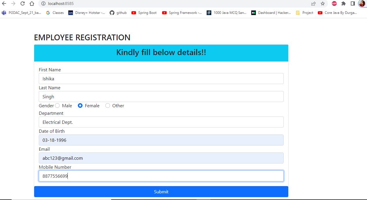 GitHub - Ishikasingh18/EmployeeManagement