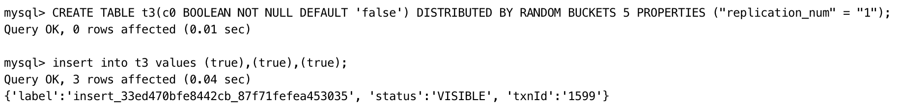 [Bug] Logical bug about `where true not in (columns)` · Issue #17697 · apache/doris · GitHub