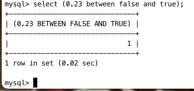 Bug Cannot Use `between And` In Boolean Column And Doris Throws Unexpected Exception · Issue