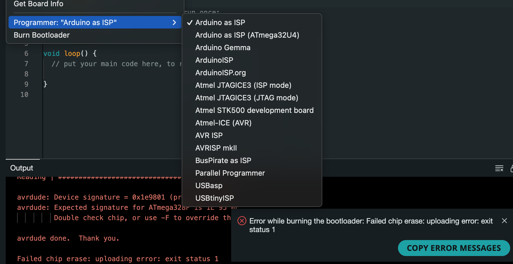 Unable to flash firmware/bootloader on EINSy RAMBo 1.2e · Issue #4135 ...