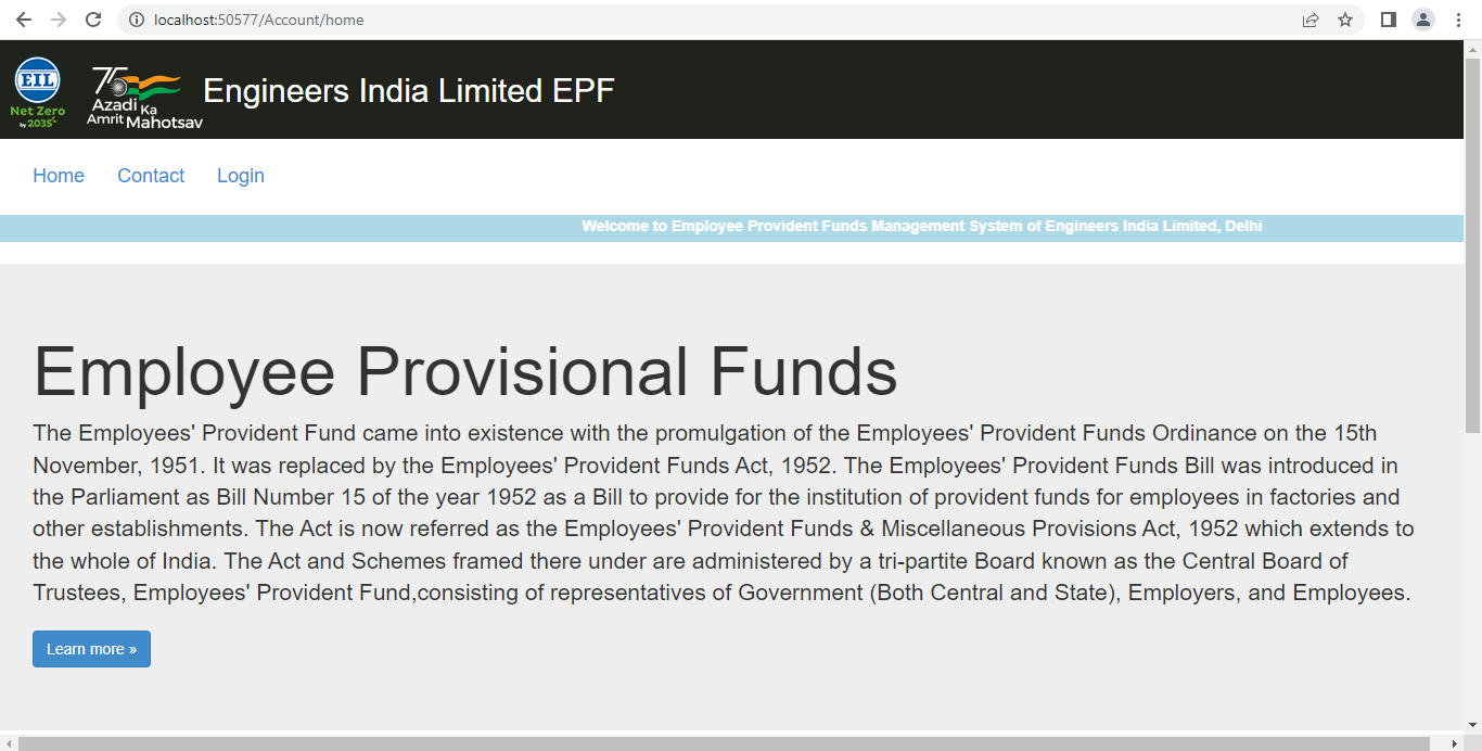 GitHub - ninaadarora/EIL-EMPLOYEE-PROVIDENT-FUND-MANAGEMENT-SYSTEM--EPF-