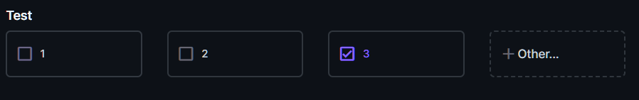 Other values not appearing initially in Checkboxes & Dropdown (Multiple) interfaces · Issue ...