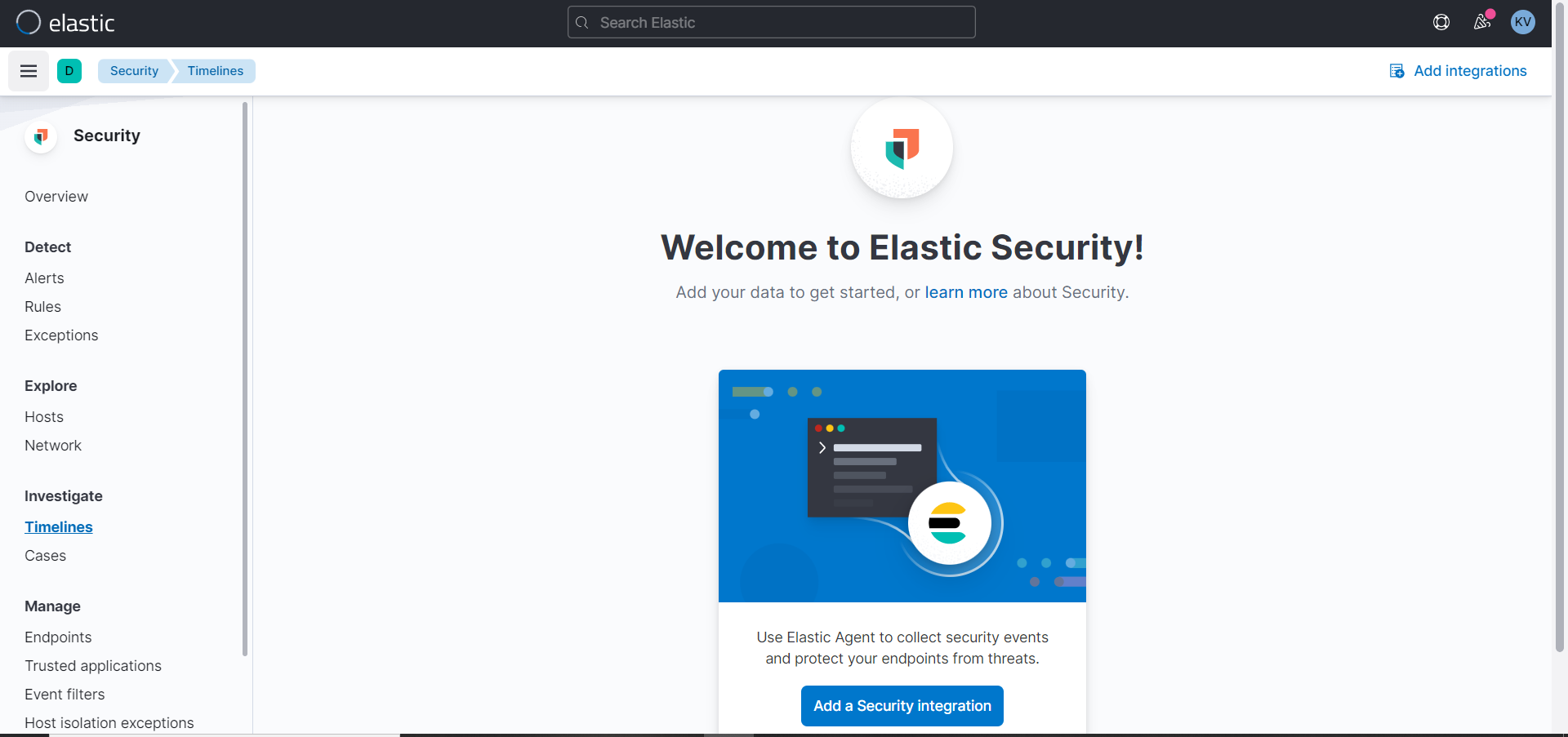 [Security Solution]On navigation to Timeline tabs, there is header ...