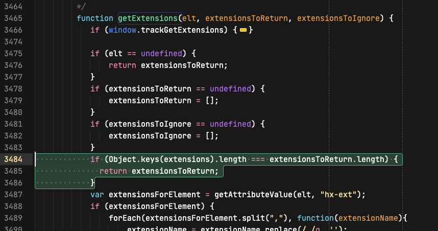 Checking for Extensions is (Extremely?) Inefficient (proposal) · Issue #1185 · bigskysoftware ...