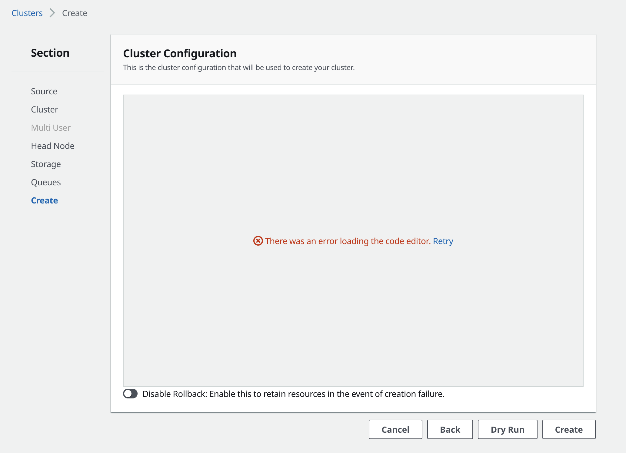 Cannot create new cluster and cannot load the code editor for PCluster v3.1.4 and v3.2.0 · Issue ...