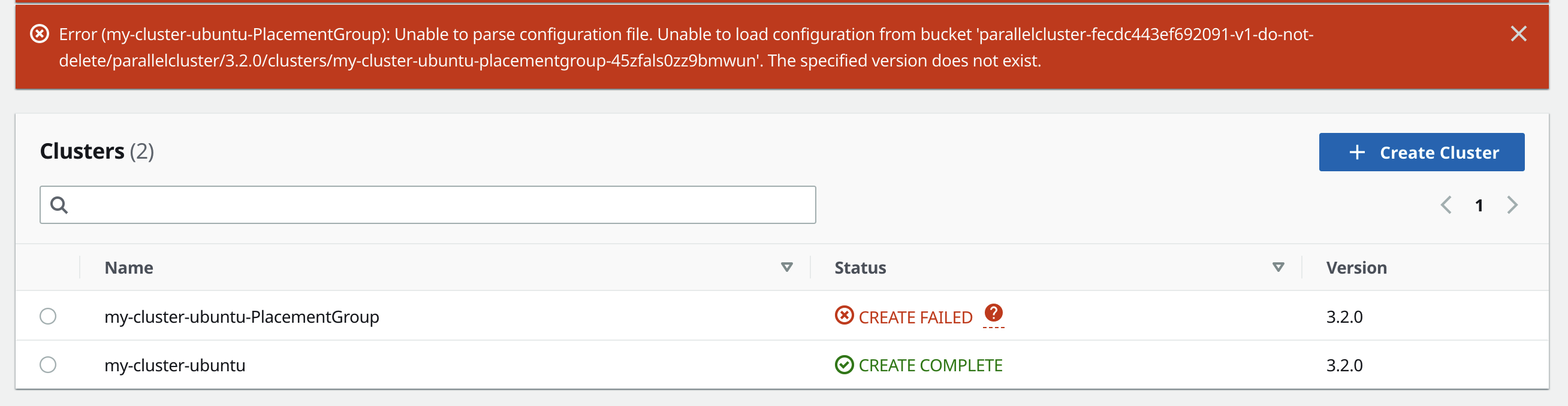 Cannot create new cluster and cannot load the code editor for PCluster v3.1.4 and v3.2.0 · Issue ...