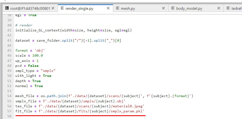 Missing './data/thuman2/fits/0001/smplx_param.pkl' · Issue #158 · YuliangXiu/ICON · GitHub
