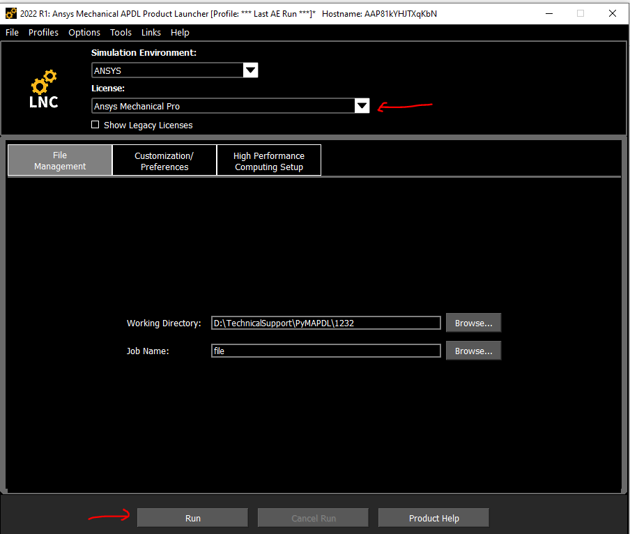 Bug located in launching PyMAPDL server · Issue #1268 · ansys/pymapdl · GitHub