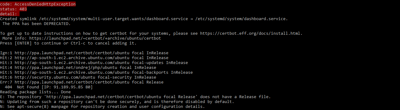 Installing Issue · Issue #3 · vilhelmprytz/ControlPanel-gg-install-script · GitHub