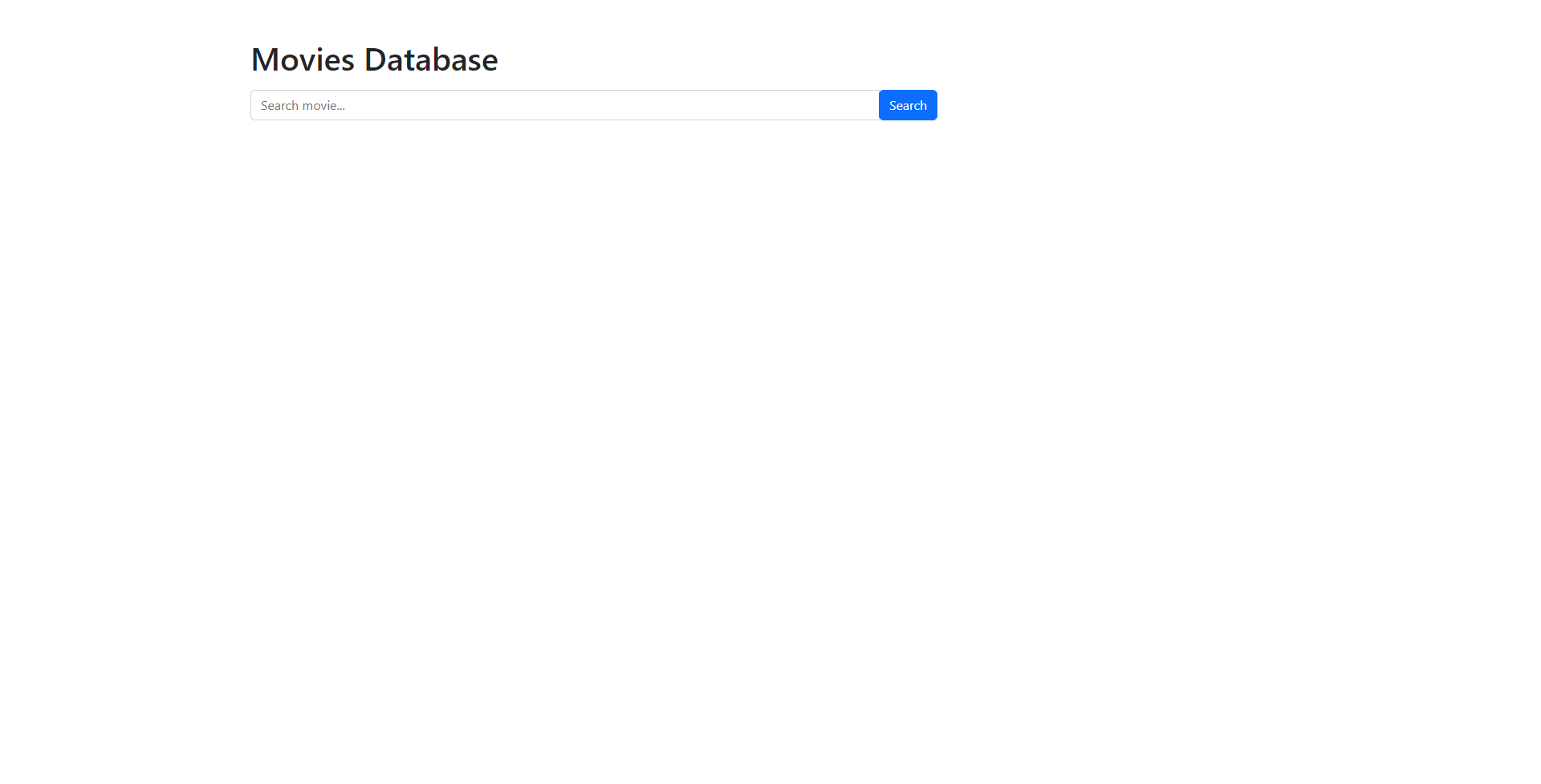 GitHub - foolais/movies-databases