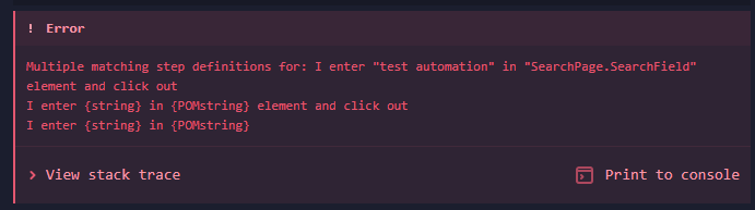 Multiple matching step definitions errors firing when steps do not match · Issue #802 · badeball ...