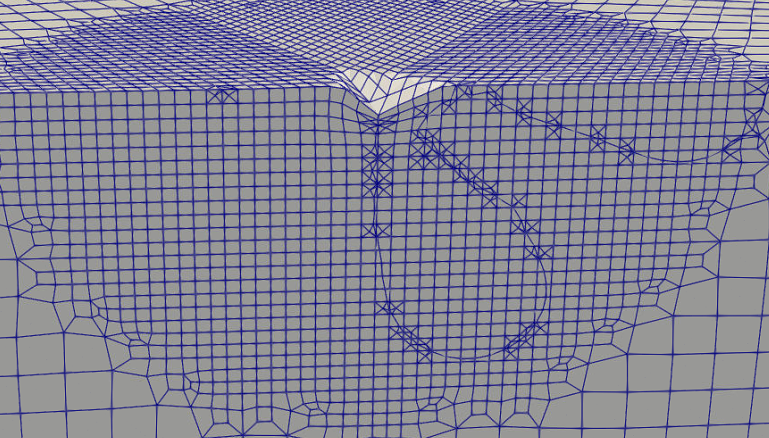 Negative Jacobian During Contact Problem · idaholab moose · Discussion #22967 · GitHub